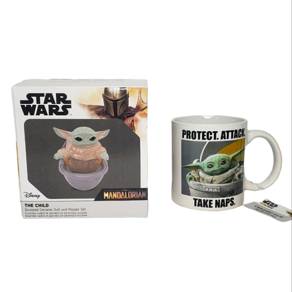 Star Wars | Dining | Star Wars Disney Baby Yoda Ceramic Mug Sculpted ...